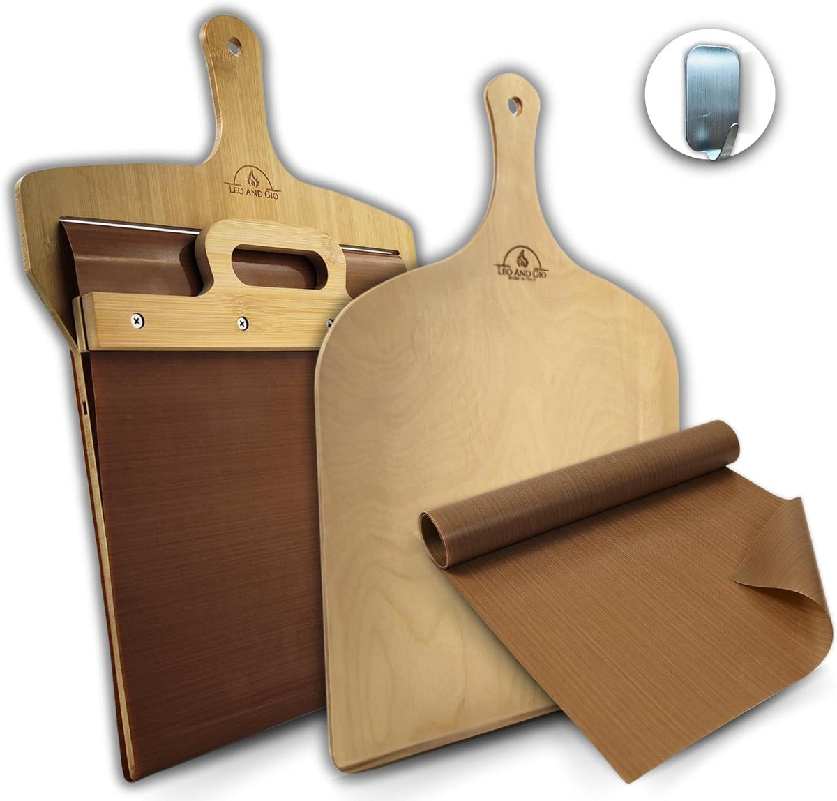 Pala per pizza scorevole Made in italy